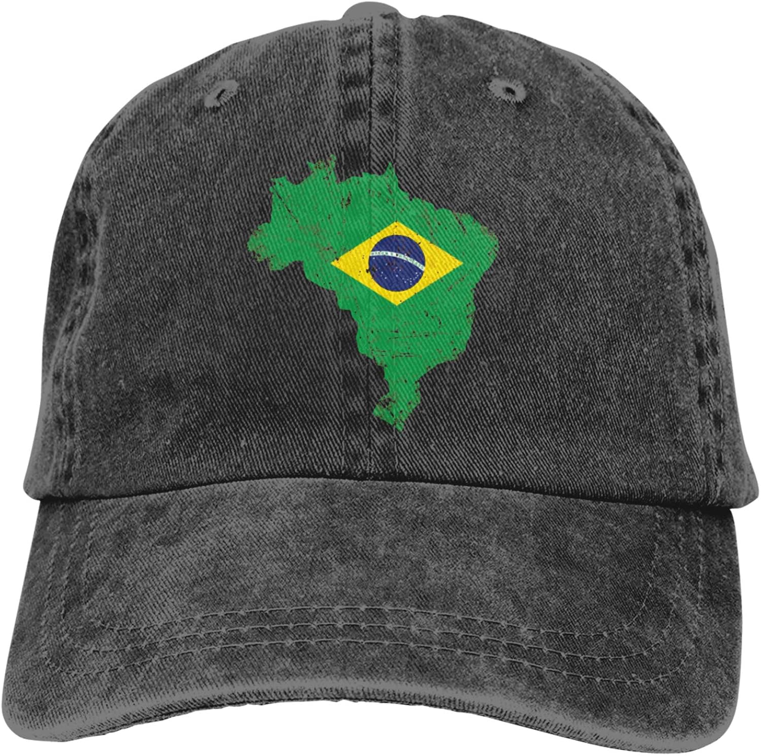 Enjoywellcoolife Brazilian Flag Gift Brazil Flag Unisex Adult Denim ...