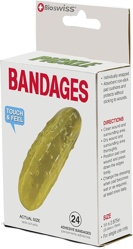 Amazon.com: BioSwiss Novelty Bandages Self-Adhesive Funny First Aid ...