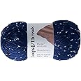 Amazon.com: Flecks Yarn by Loops & Threads - Yarn for Knitting, Crochet ...