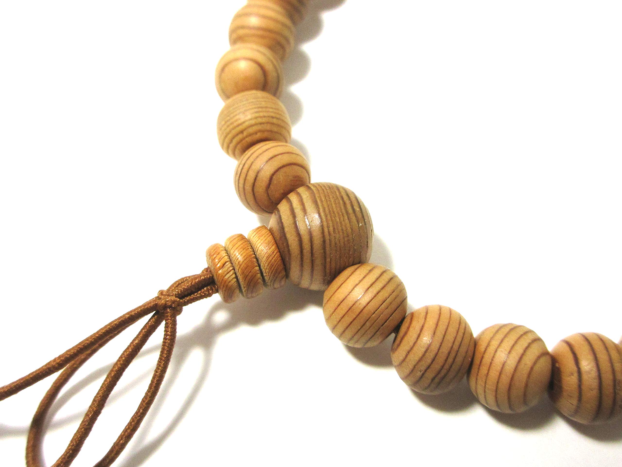 Mua Japanese Cedar Rare Yakusugi Wood Bracelet Unisex Rosary Prayer ...