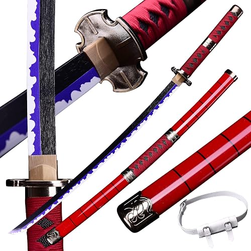 ANATAK Bamboo Blade Roronoa Zoro Samurai Cosplay Sword, Anime Original ...