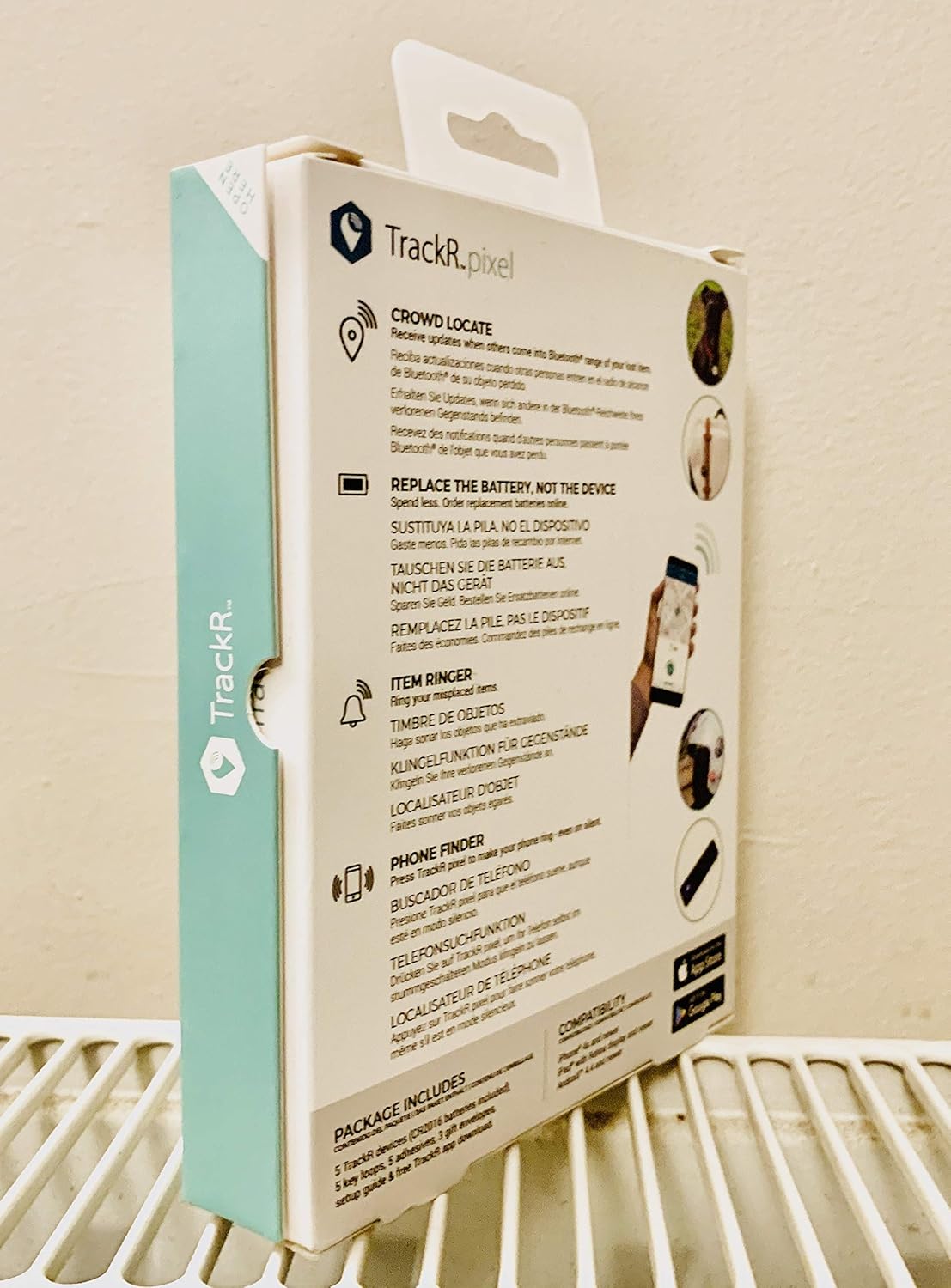 TrackR Pixel – Bluetooth Tracker 5-PA – BigaMart