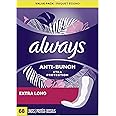 Amazon.com: Always Anti-Bunch Xtra Protection, Panty Liners For Women ...