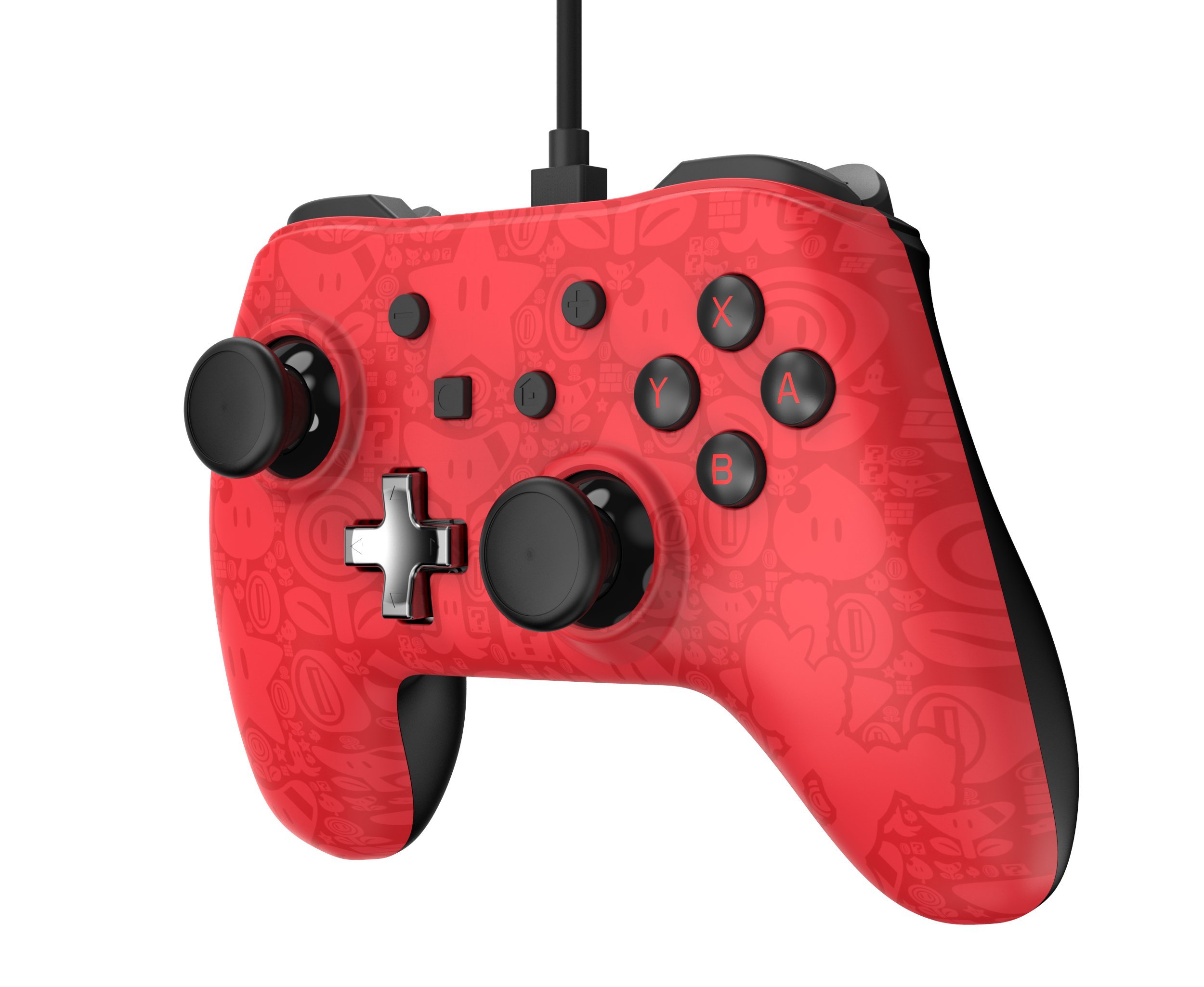 PowerA Wired Controller Plus - Super Mario - Nintendo Switch, Red on ...