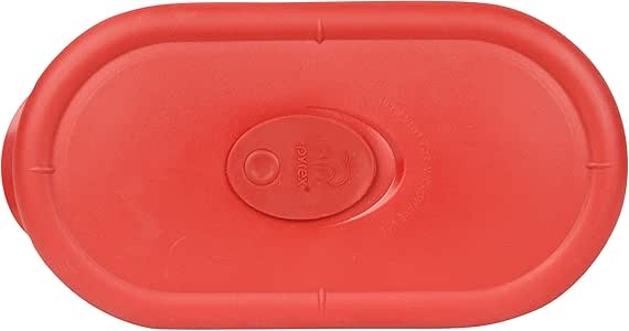 Amazon.com: Pyrex 8300-VPC 2 Cup Oblong Red Vented Lid: Kitchen & Dining