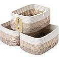 Amazon.com: MiniArk Shelf Storage Baskets for Organizing | Closet ...