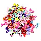 Amazon.com: BCHZ 100pcs Mini Satin Ribbon Flowers Bows, Gift/DIY/Craft/Wedding Decoration