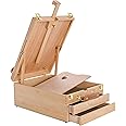 Amazon.com: U.S. Art Supply Extra Large 2 Drawer Adjustable Wood ...