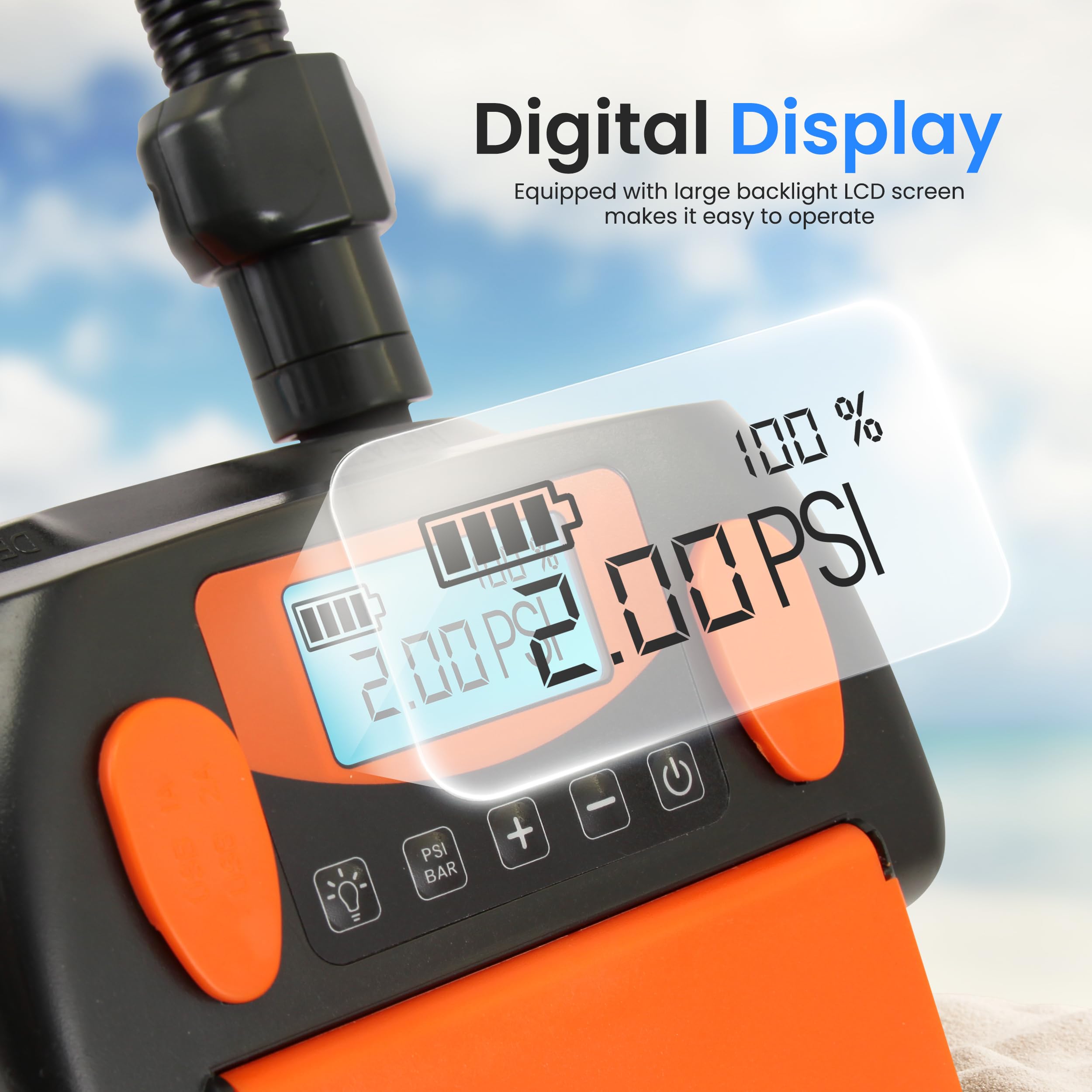 Mua Inflatable Paddle Board Pump Compressor - 16PSI High Pressure SUP ...