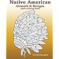 Amazon.com: Native American Artwork and Designs Adult Coloring Book: A ...