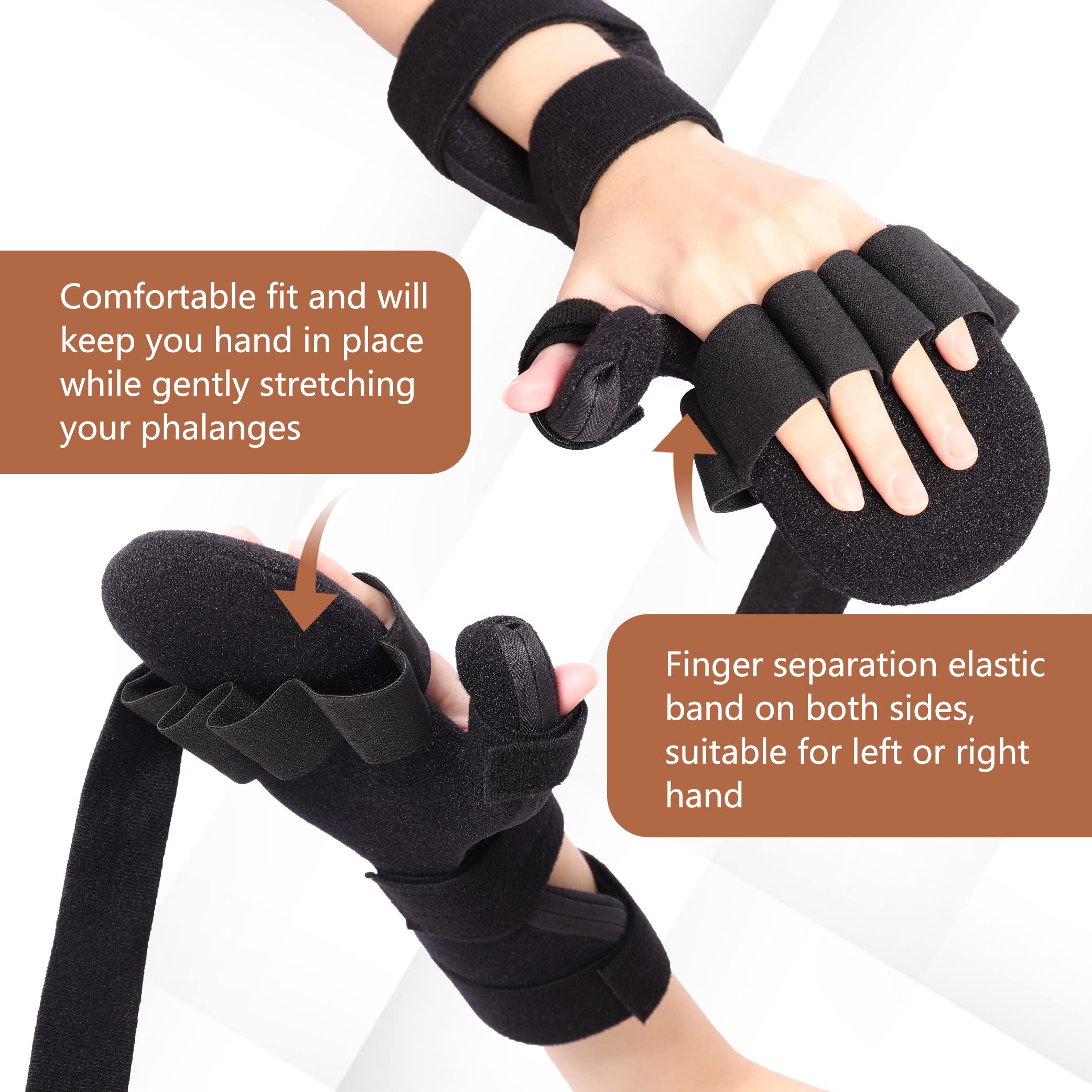 Mua Resting Hand Brace, Soft Stroke Hand Splint Night Support for ...