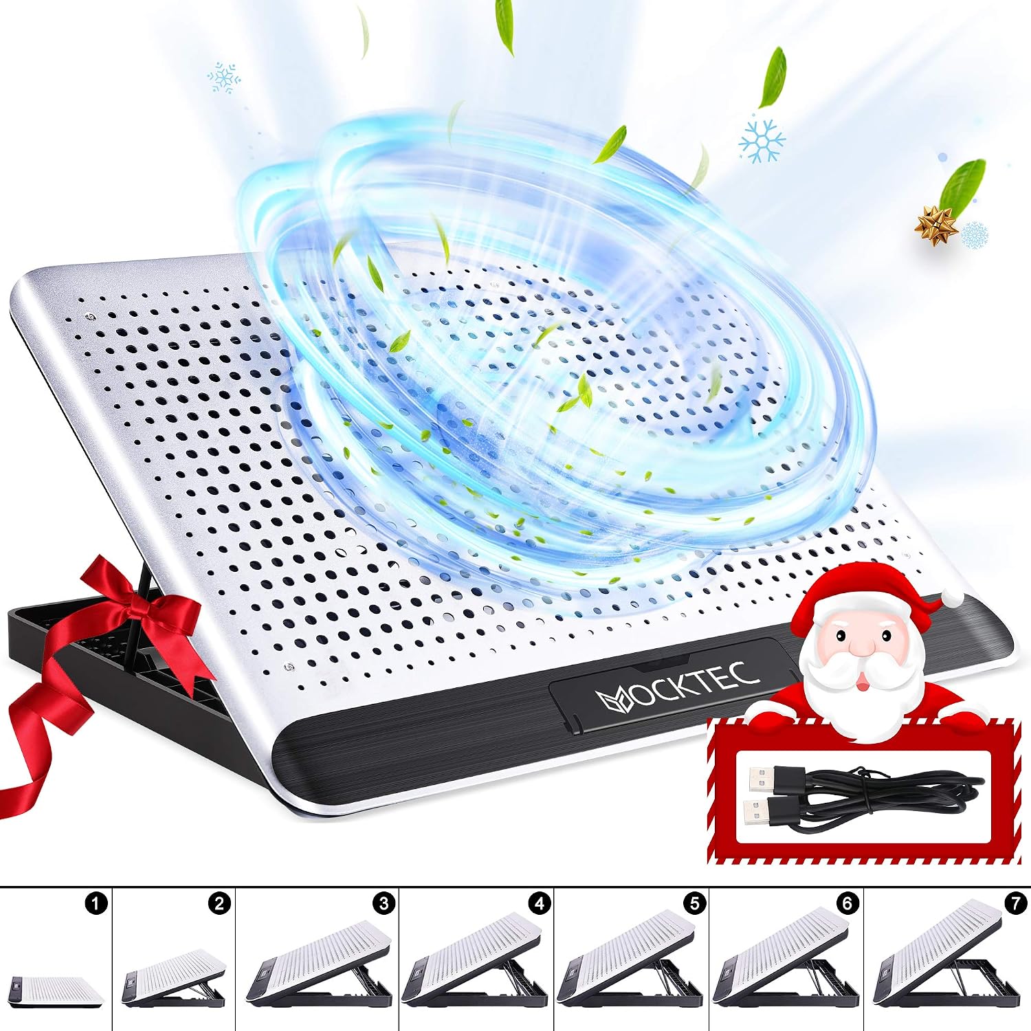 YockTec Laptop Cooling Pads 11-15.6 Inch, Laptop Cooler Cooling Pad ...