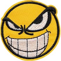 Evil Grin Face