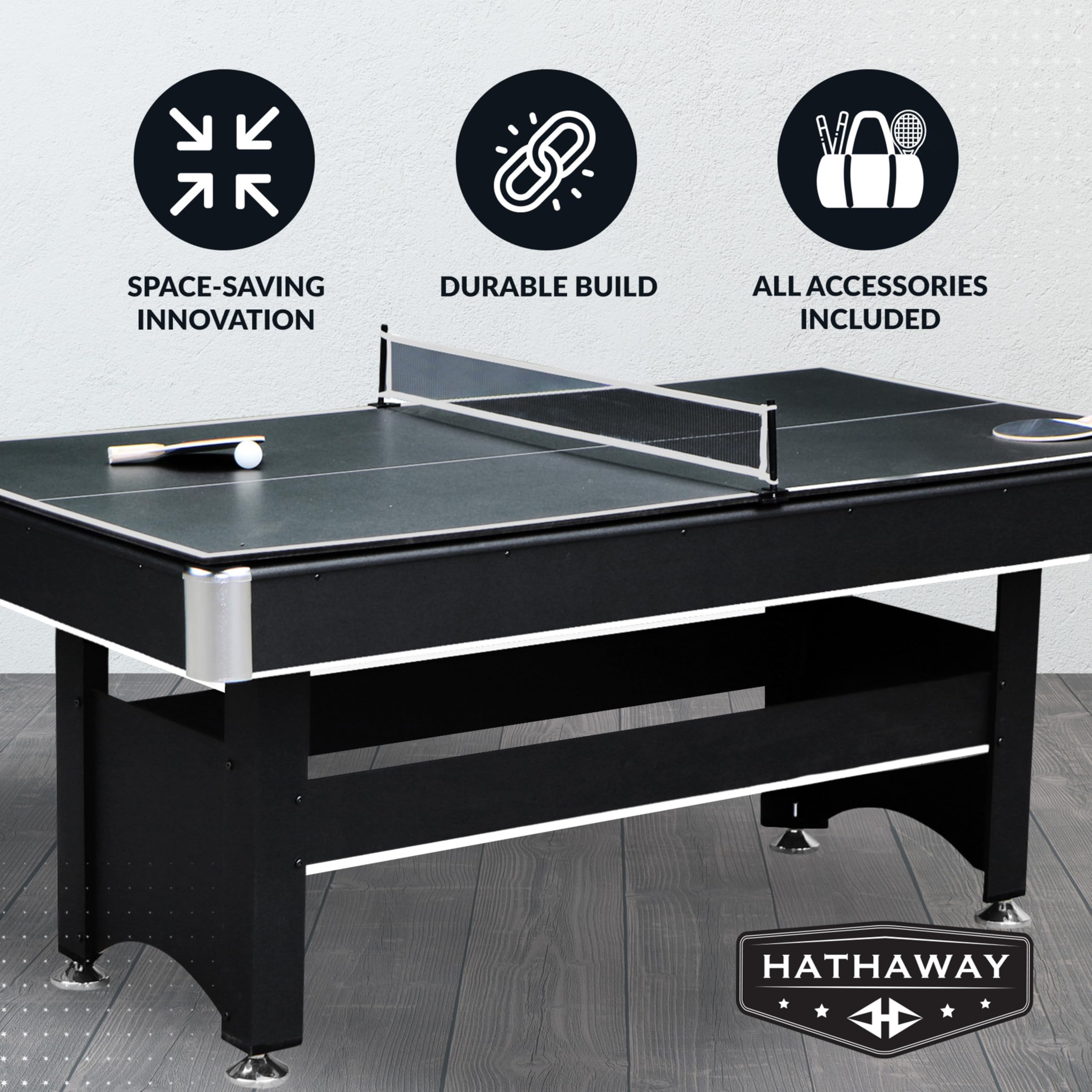 Mua Hathaway Spartan 6 Ft Pool Table, with Ping Pong Multi Game Combo ...