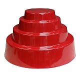 Devo Adult Red Whip It Dome Hat at Amazon Men’s Clothing store