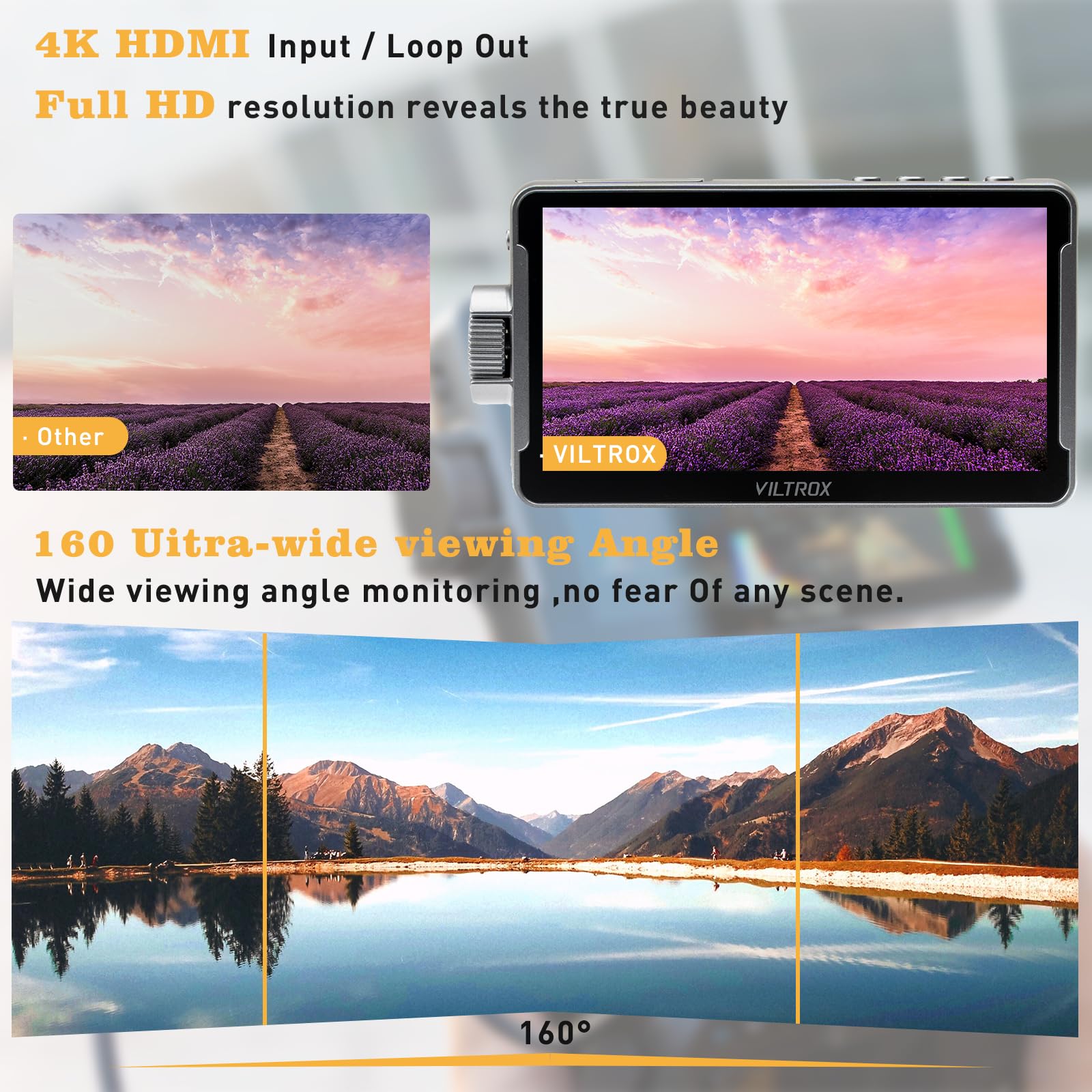 Mua DC-550 Pro DSLR Camera Field Monitor - 5.5-Inch Touchscreen ...