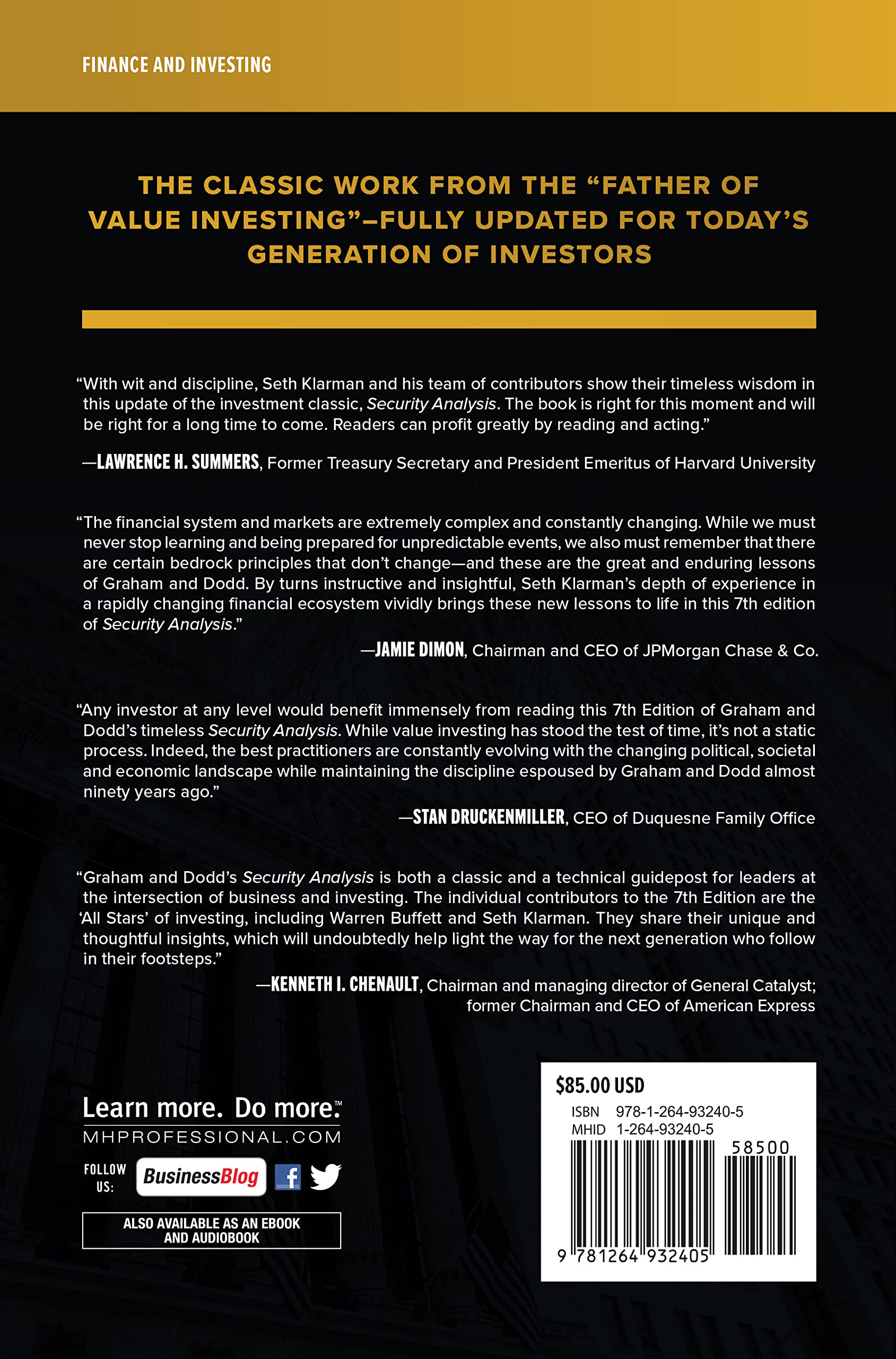 Mua Security Analysis, Seventh Edition: Principles and Techniques trên ...