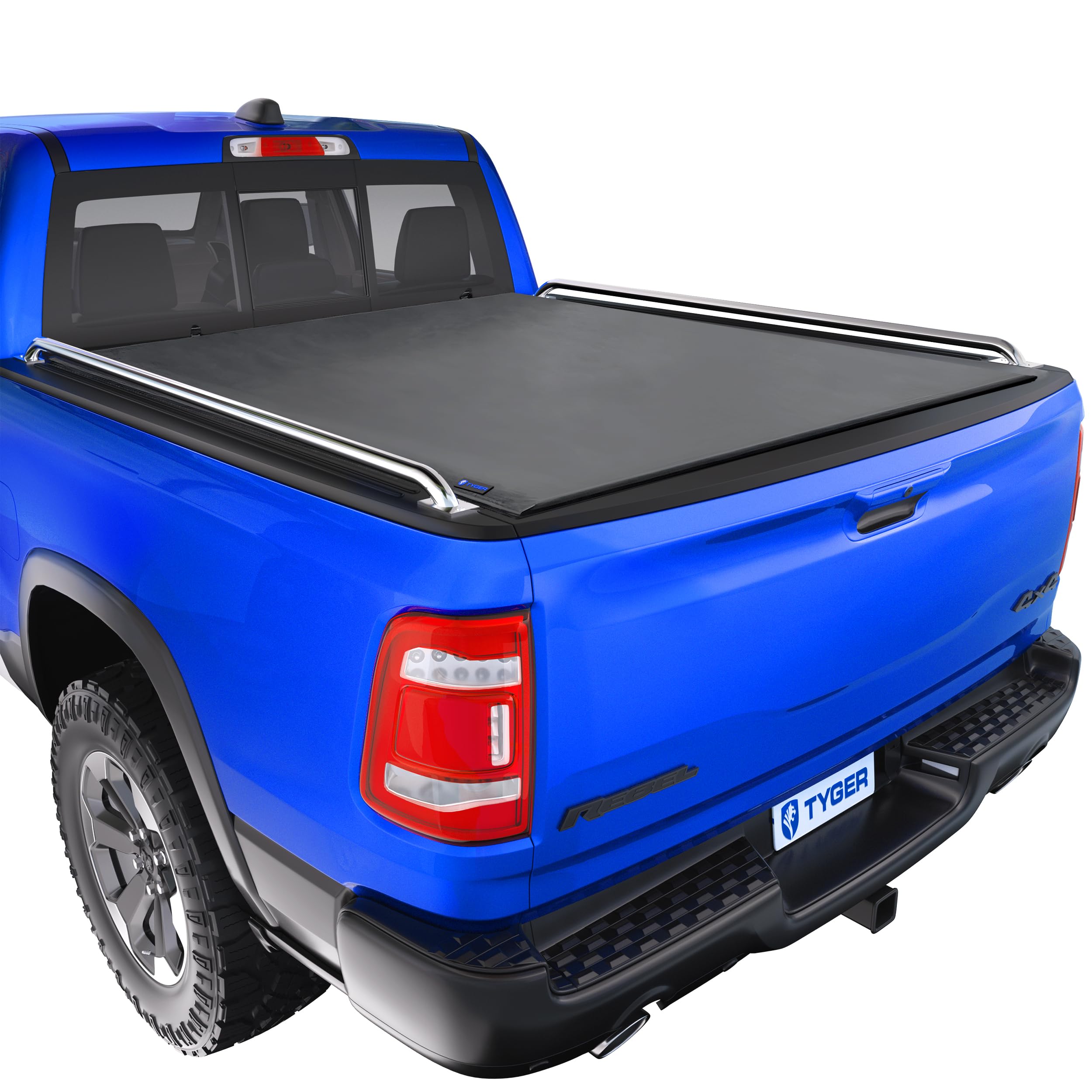 Tyger Auto T2 Low Profile Soft Roll-up Truck Bed Tonneau Cover ...