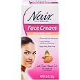 Amazon.com : Nair Hair Remover Moisturizing Face Cream, with Sweet ...