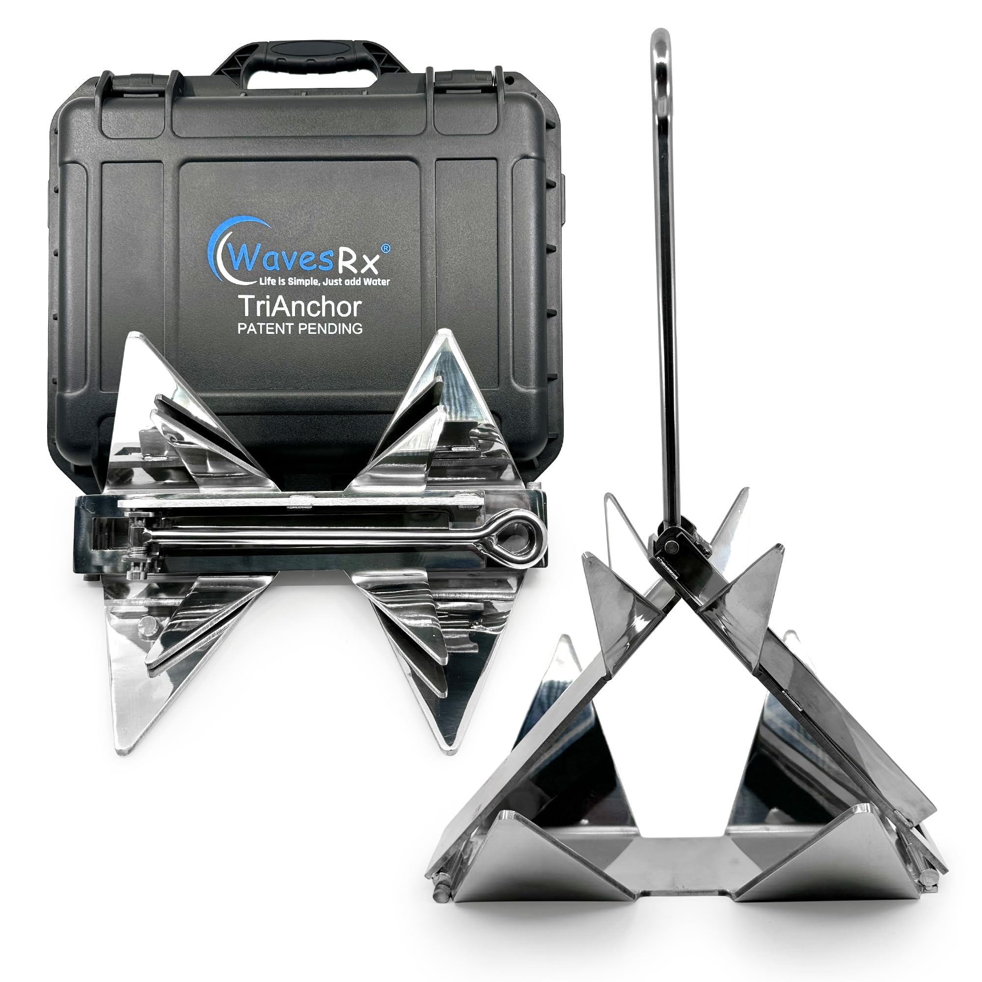 Mua WAVESRX TriAnchor - Stainless Steel Folding PWC & Boat Anchor Kit ...