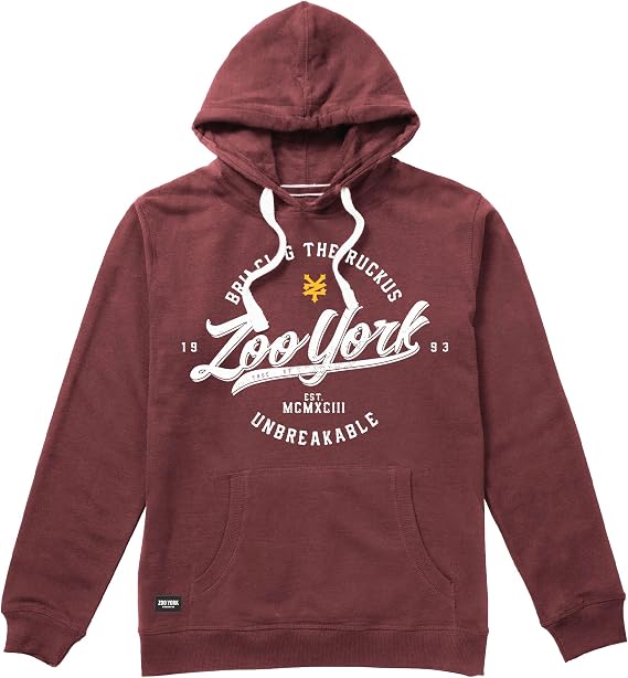 Zoo York Men's Unbreakable Hoodie: Amazon.co.uk: Clothing