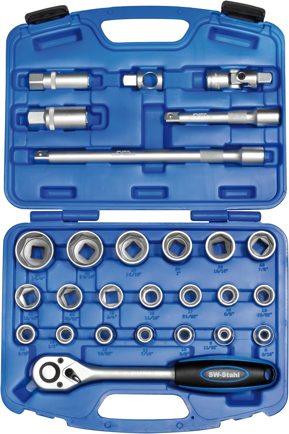 SW-Steel-Socket Set, Chrome Vanadium, 07624L – BigaMart