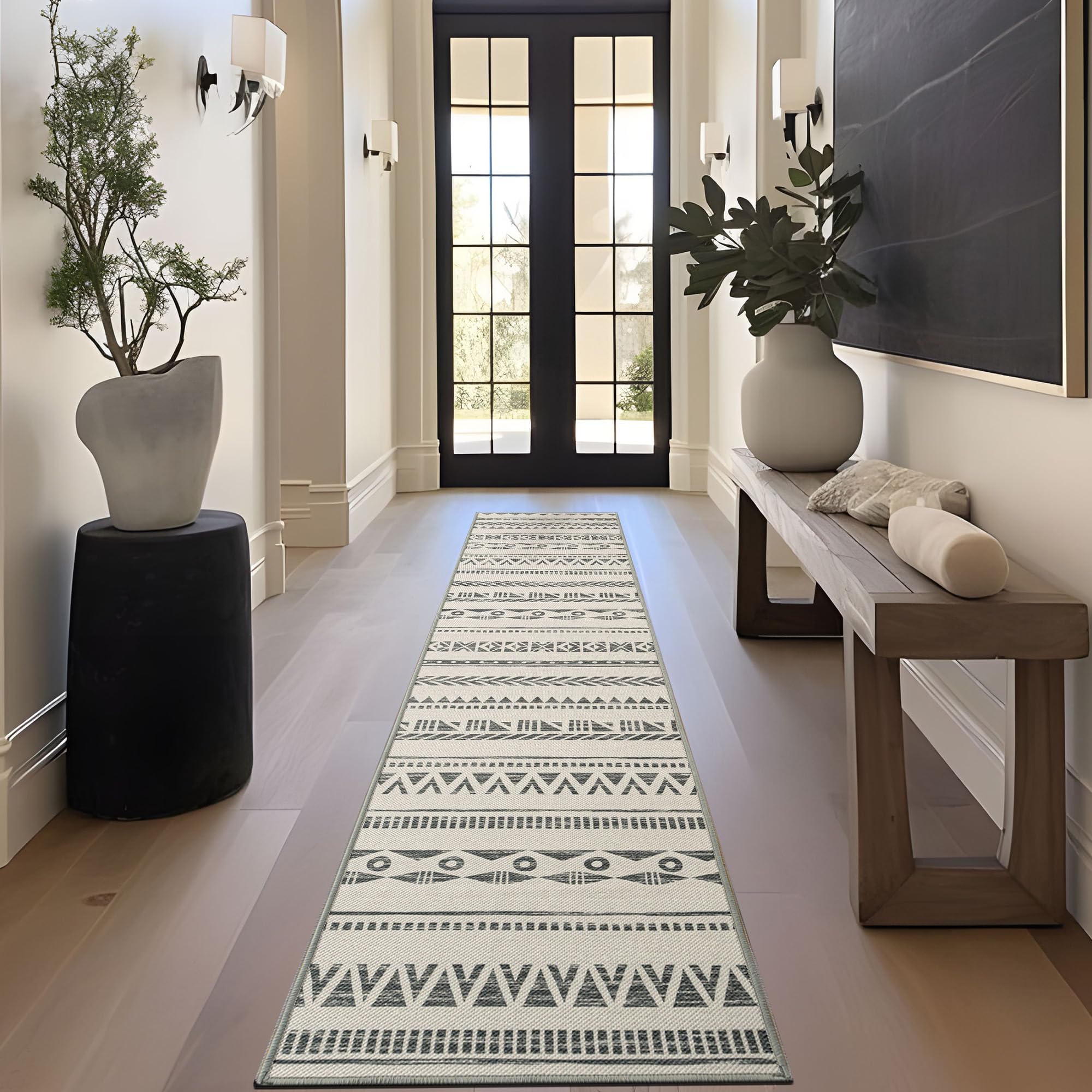 TTelephant Runners for Hallways Kitchen Runner Rug Non Slip 2x10 Long ...
