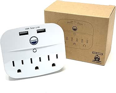 Cruise Power Strip USB Outlets - Non Surge Protection - Cruise Ship ...