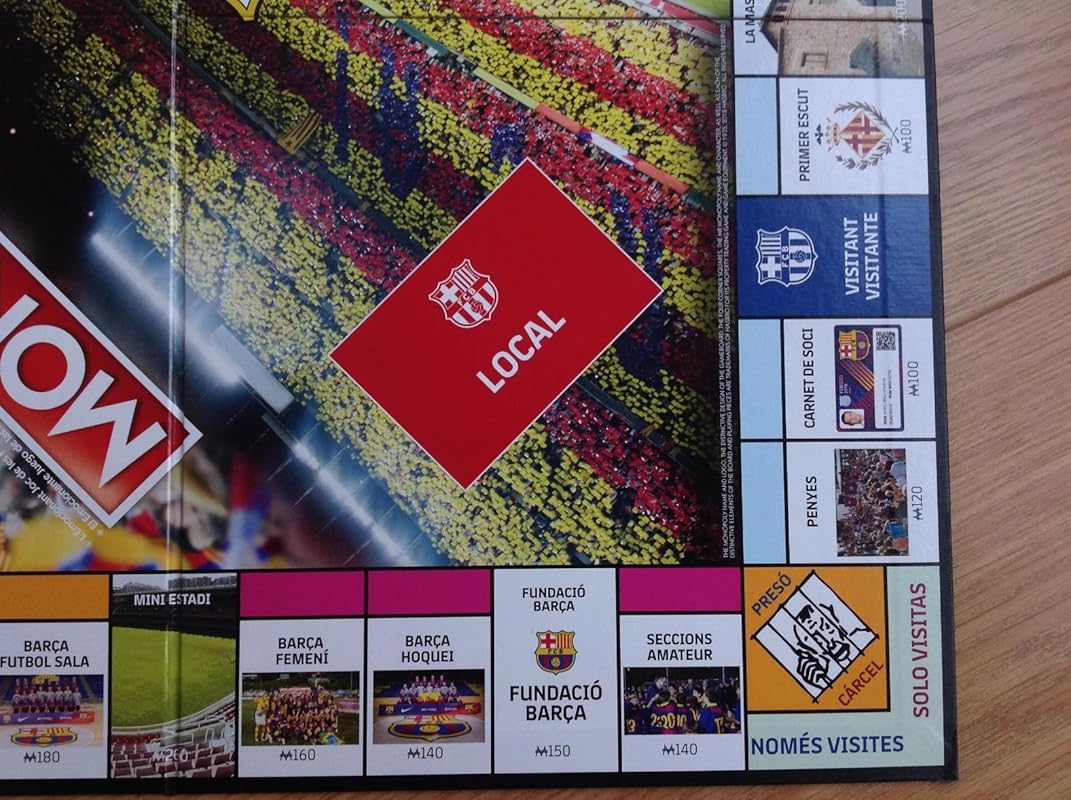Monopoly FC Barcelona (Versión en castellano/catalán)