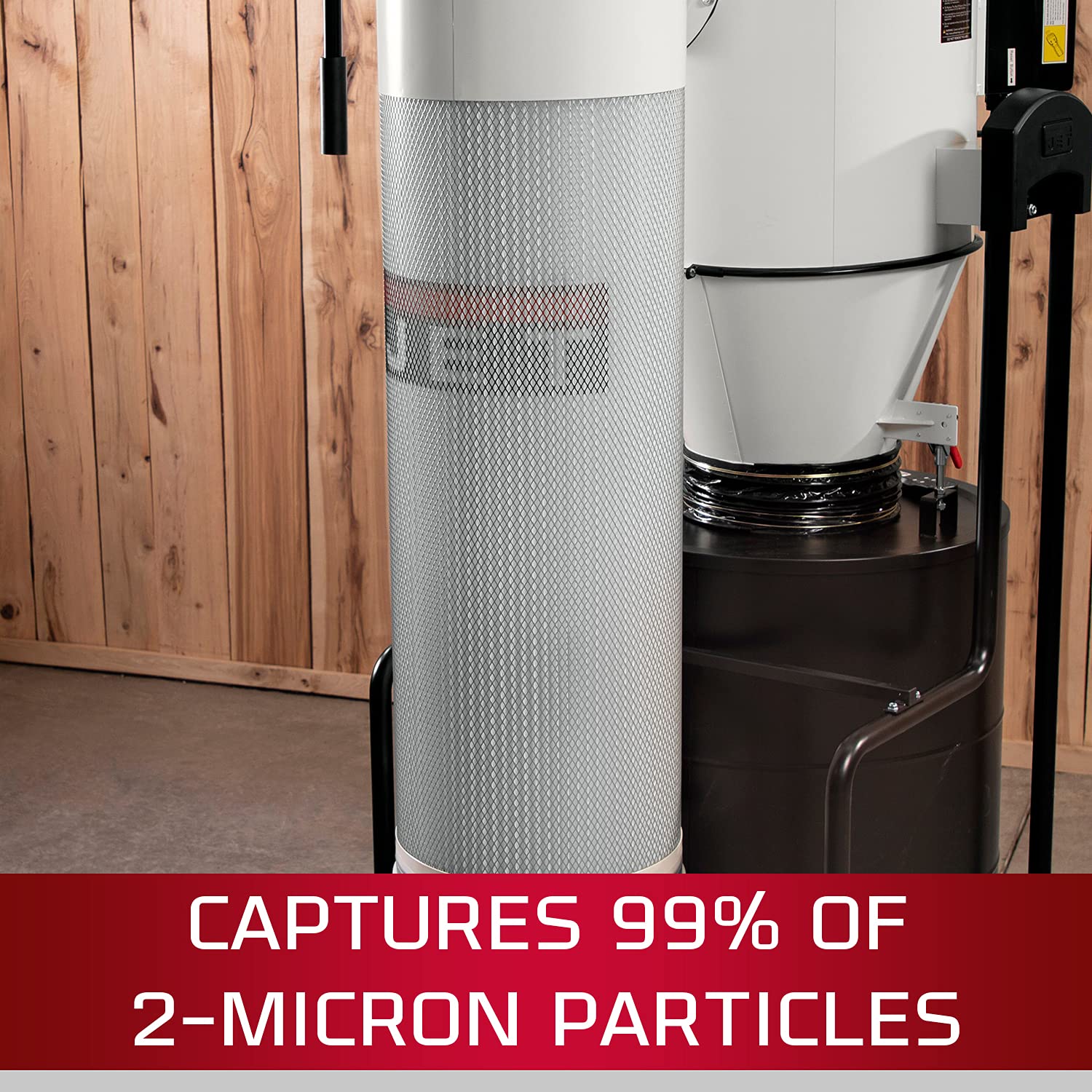 Mua JET Cyclone Dust Collector, 2-Micron Filter, 3 HP, 230V 1Ph (Model ...