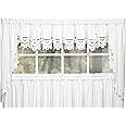 Amazon.com: Today's Curtain Imperial Classic Drawn Cutwork Window Swag ...