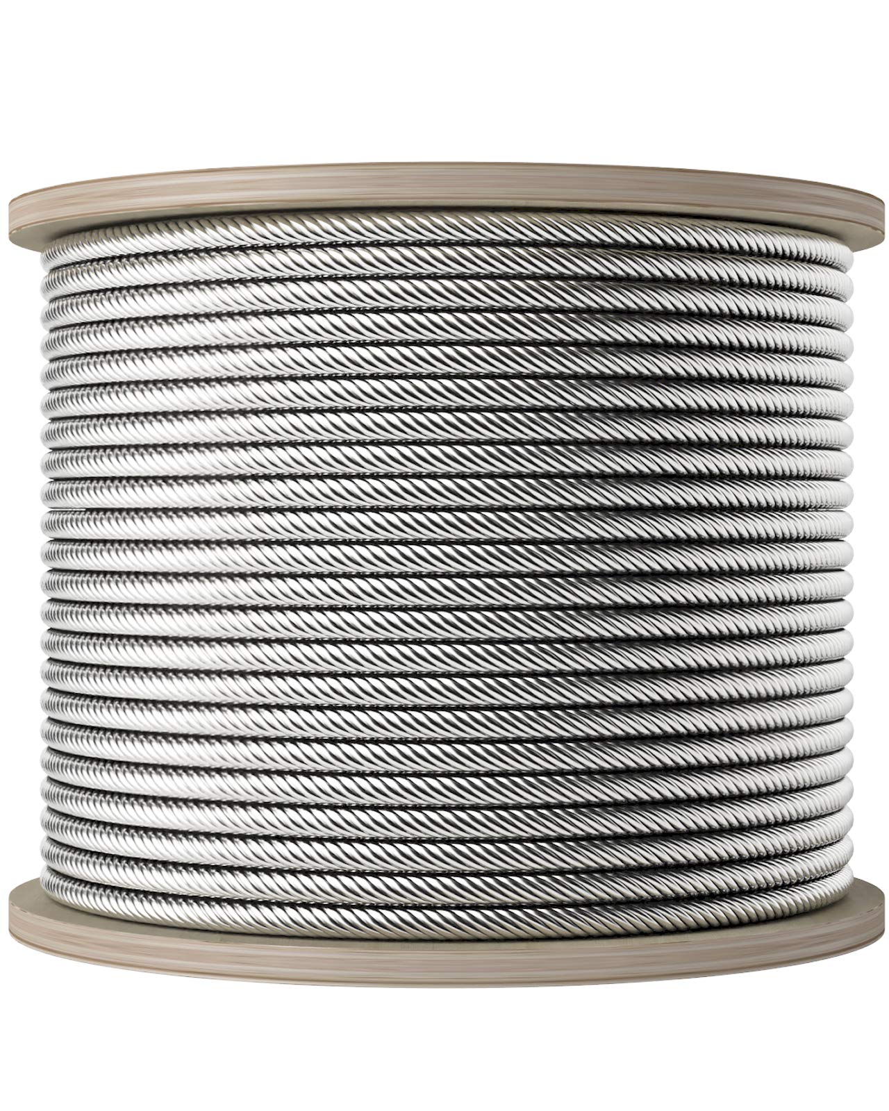 Mua LuckIn 400ft Thickened 1/4" Stainless Steel Cable, 7x19 Strand ...