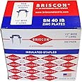 Amazon.com : Briscon SN-40-IB-500 Blue Zinc Plated Low Carbon Steel ...