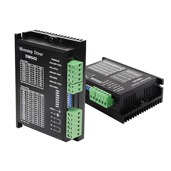 HANPOSE CNC Digital Microstep driver DM542 Stepper Motor Controller 2-phase Digital Stepper ...