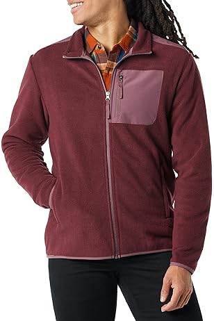 Men's Full-Zip Polar Fleece Jacket (Available in Big & Tall)