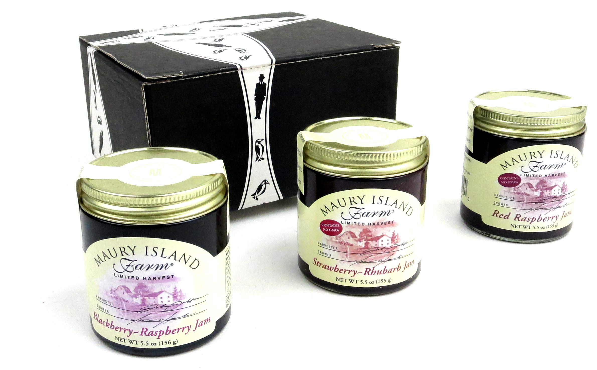 Amazon.com : Maury Island Limited Harvest Jams 2-Flavor Variety: One 11 ...