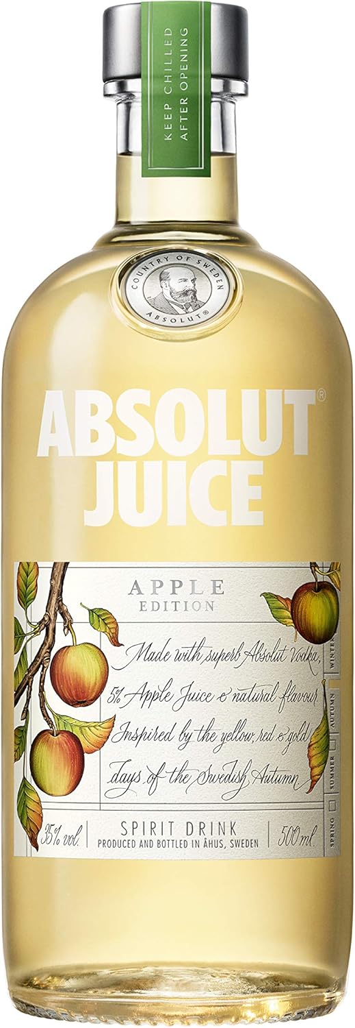 Absolut Juice Edition, Apple, 50 cl: Amazon.co.uk: Grocery
