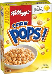 Kellogg's Kellogg’s Corn Pops Cereal, Jumbo Size, 730g, 730 Grams ...