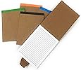 Amazon.com : 20 Bulk Fold Over Notepad Notebook Assortment - Made From ...
