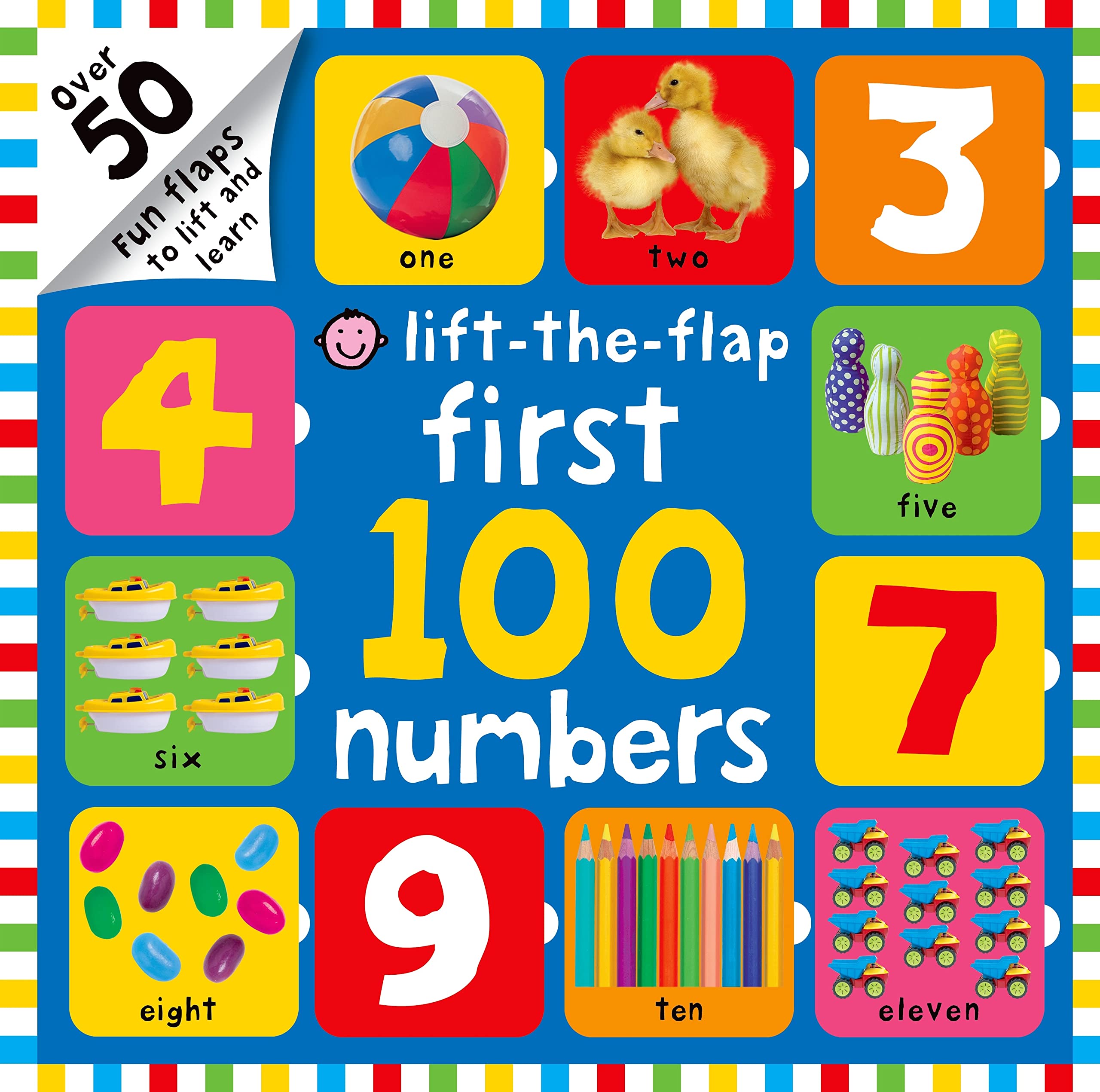 First 100 Lift The Flap Numbers: Over 50 Fun Flaps to Lift and Learn ...
