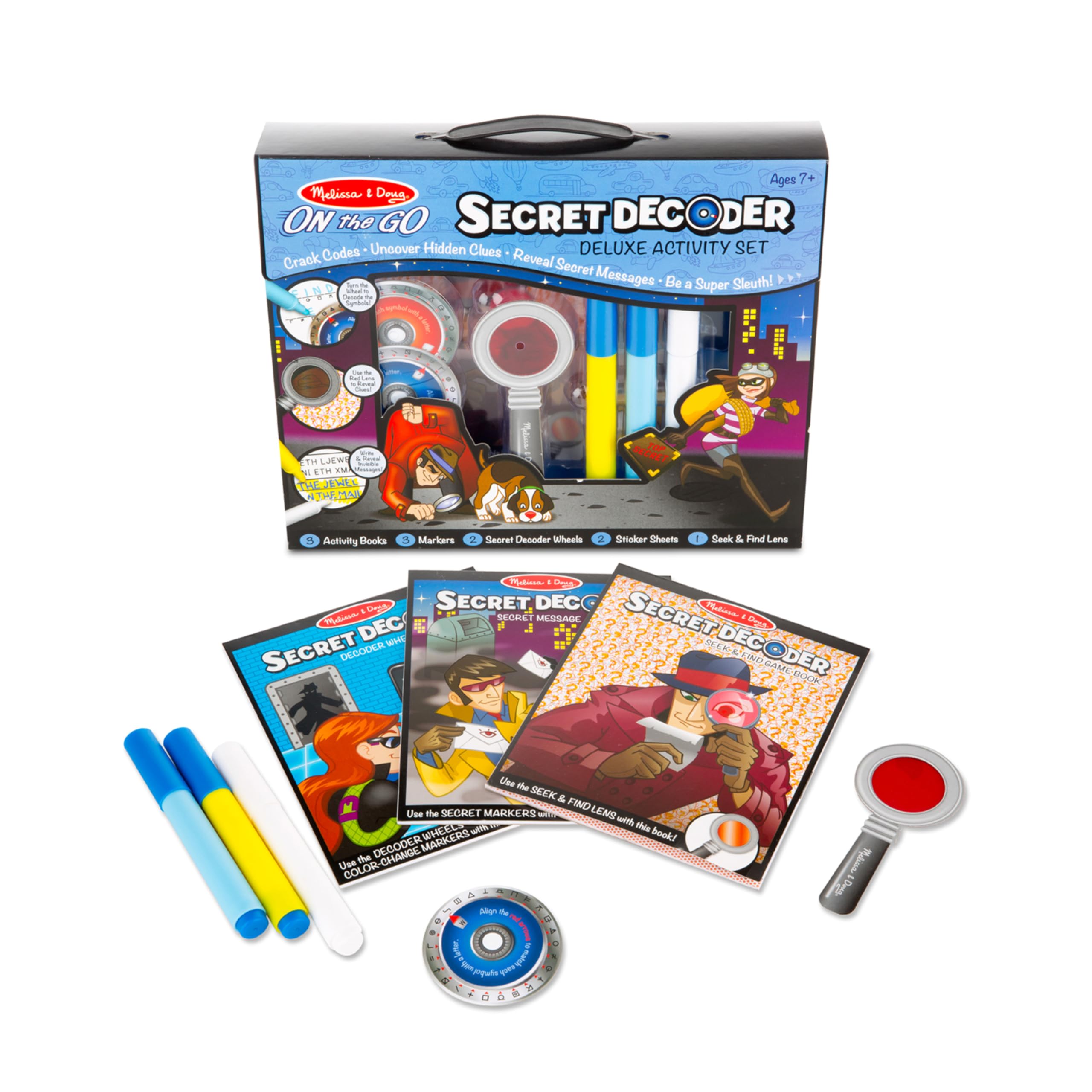 Mua On the Go Secret Decoder Deluxe Activity Set and Super Sleuth Toy ...