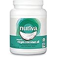 Amazon.com : Nutiva Organic Coconut Oil 78 fl oz, Cold-Pressed ...