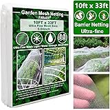 Amazon.com: Ultra Fine Garden Mesh Netting, Plant Covers 8'x24' Garden ...