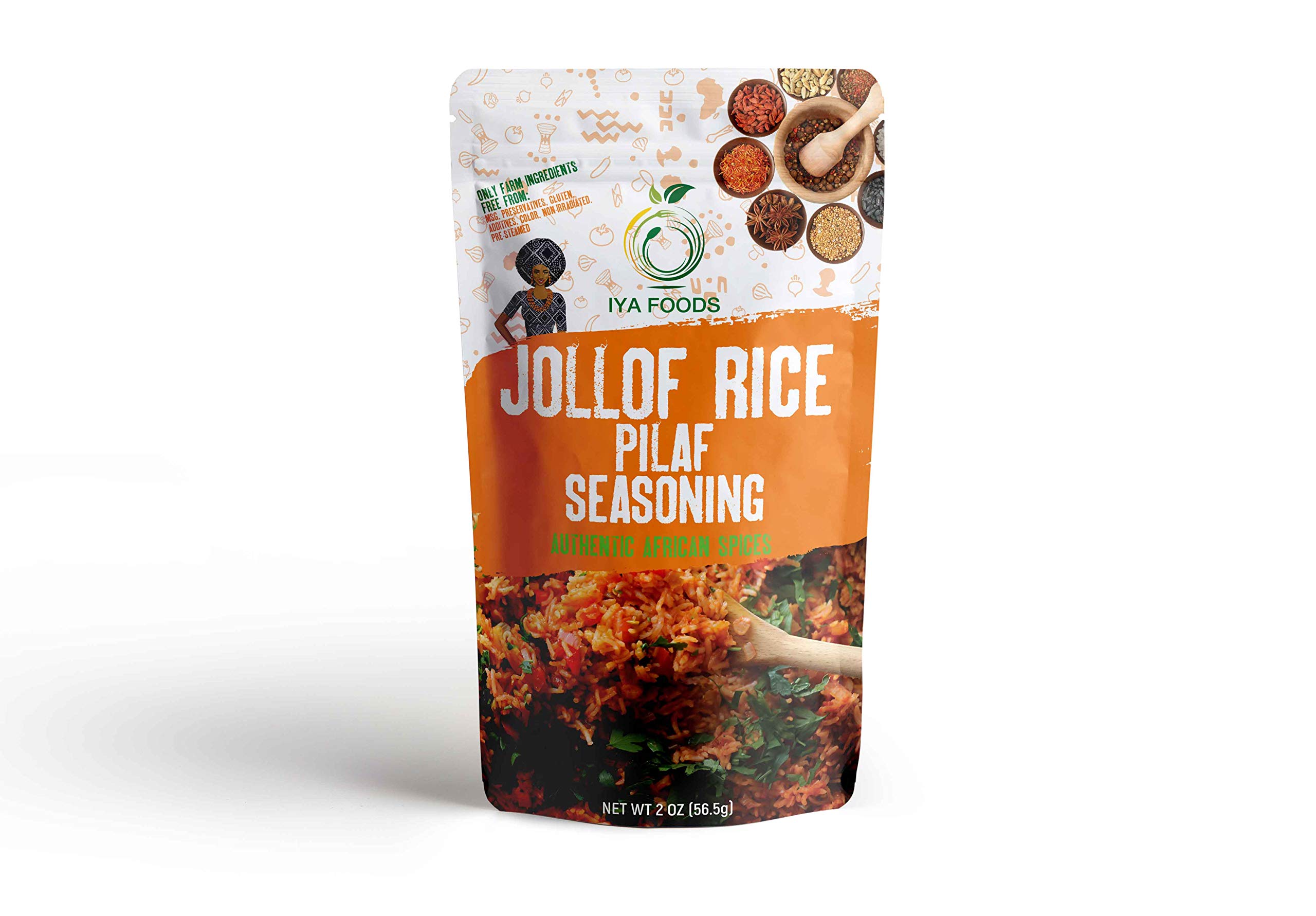 Amazon.com : Jollof Rice Seasoning Mix (10 oz) - Pack (Rice with ...