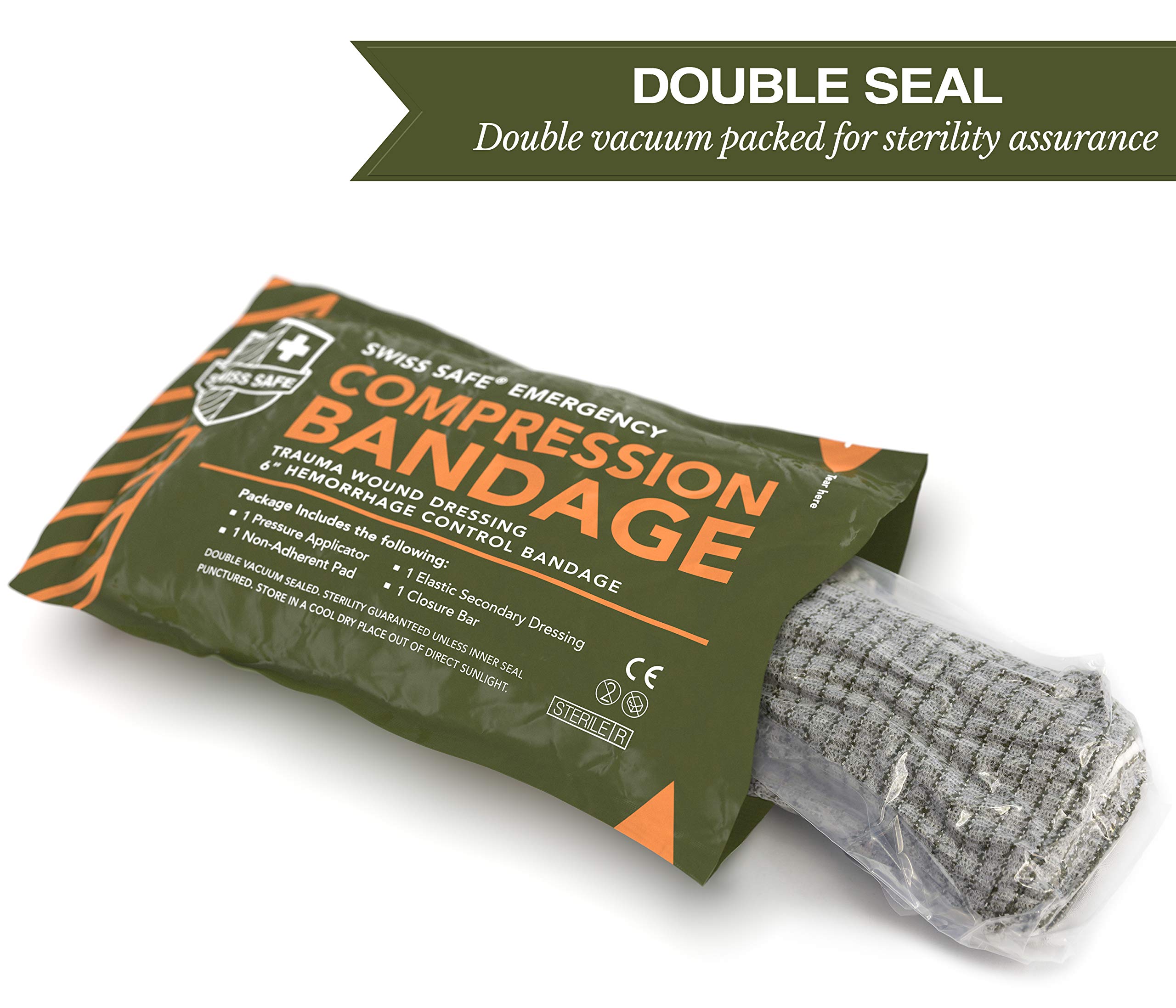 Mua Israeli Bandages, Elastic Wrap - Medical Pad w/Compact Design for ...