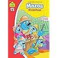 School Zone - Mazes Preschool Workbook - Ages 3 to 5, Preschool to ...