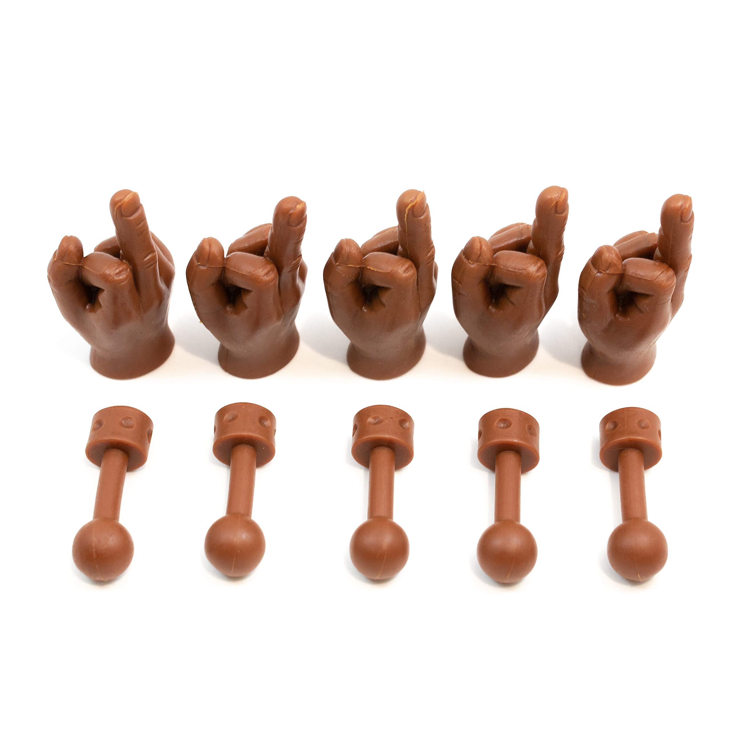 Mua Dark Skin Tone Tiny Hands (Middle Finger Sign) - 5 Pack - MFU Style ...
