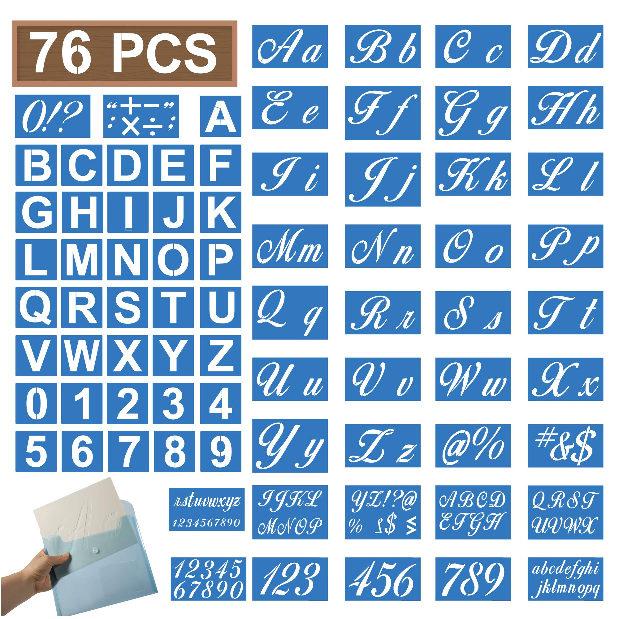 Buy Letter Stencils For Painting On Wood Alphabet Stencils With