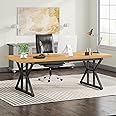 Amazon.com: Tribesigns 70.8-Inch Executive Desk, Large Computer Office ...