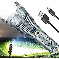 Zavuxo Flashlights High Lumens Rechargeable LED Flashlight, Super ...